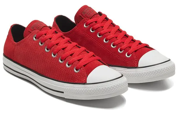 CONVERSE Chuck Taylor All Star Low Top Sneakers - Red/white