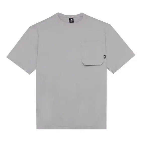 NEW BALANCE Logo Crew Neck Tee Asia Sizing - Grey