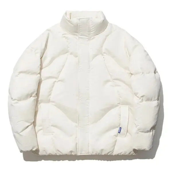 LI-NING All-over Print Down Jacket - Beige