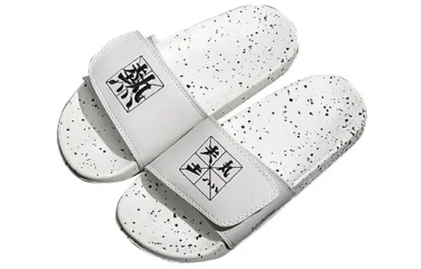 LI-NING Sport Slides Agam014-1 - White/black