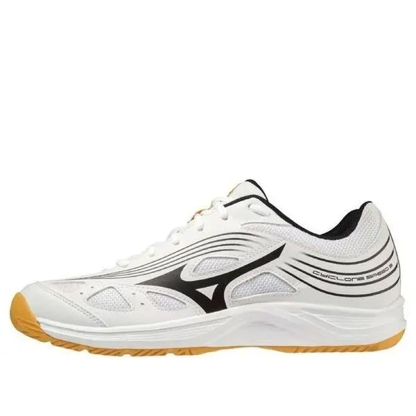 Mizuno Cyclone Speed 3 Athletic Sneakers - White/black