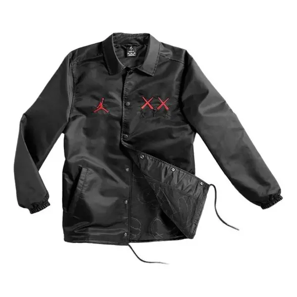 JORDAN X Kaws Coaches Jacket - Black