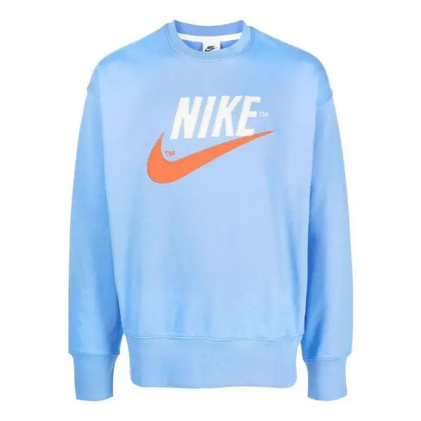 Nike Long Sleeve Crewneck Sweatshirt With Logo Graphic - Default Colorway