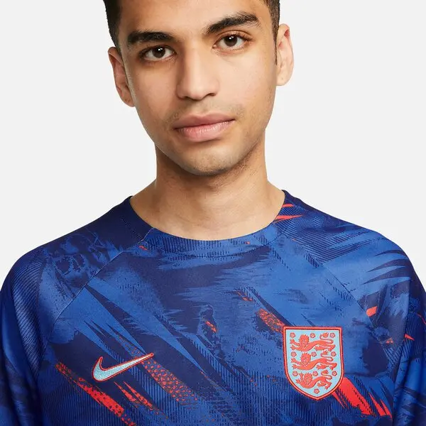 Nike England Dri-fit Graphic Print Soccer Top