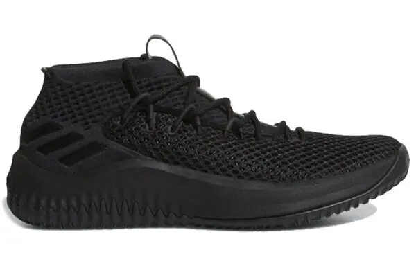 Adidas Dame 4 "dame Time" High Top Sneakers - Black