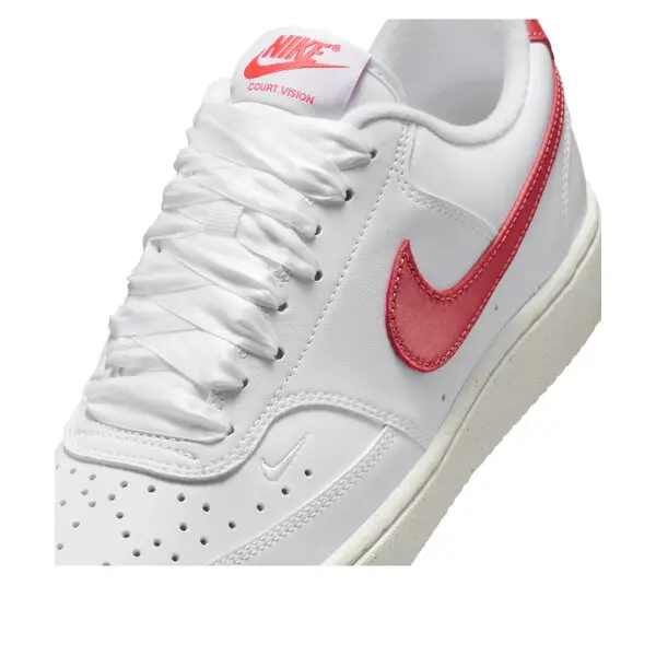 Nike Court Vision Low Next Nature Sneakers - White/sail/magic Ember