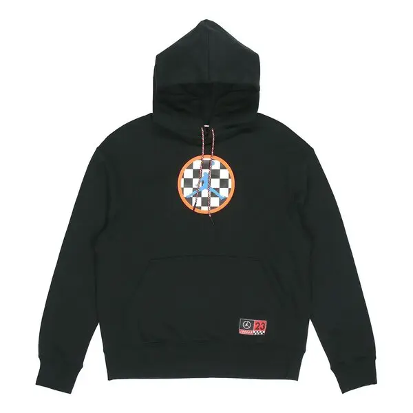 JORDAN Air Sport Dna Logo Fleece Hoodie - Black