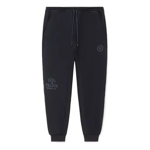 LI-NING X Dft Way Of Wade Graphic Sweatpants - Black