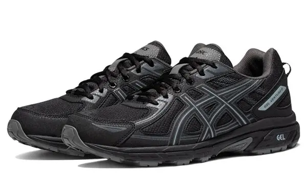 Asics Gel-venture Athletic Sneakers - Black