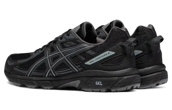 Asics Gel-venture Athletic Sneakers - Black