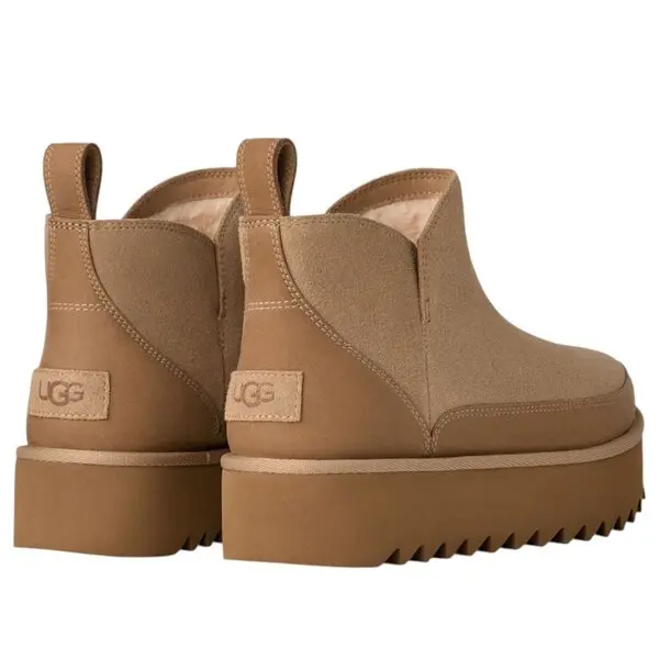 UGG Alina Ultra Mini Platform Boots - Sand