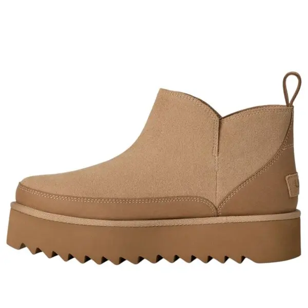UGG Alina Ultra Mini Platform Boots - Sand