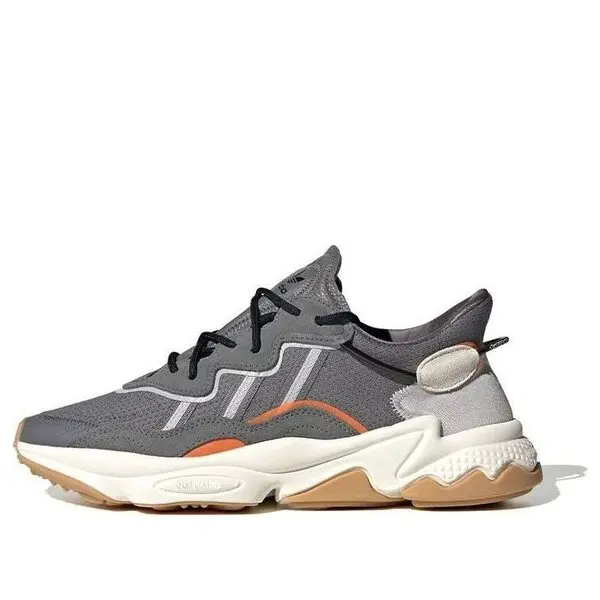 Adidas Originals Ozweego Sneakers - Gray/white/orange