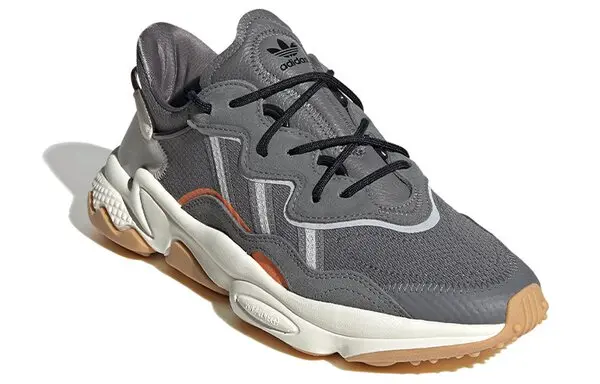 Adidas Originals Ozweego Sneakers - Gray/white/orange