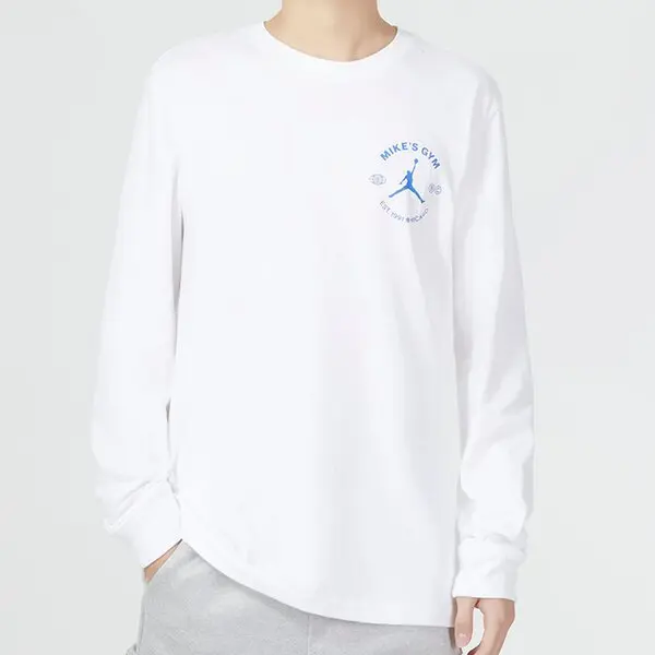 JORDAN Breakfast Club" Graphic Long Sleeve T-shirt