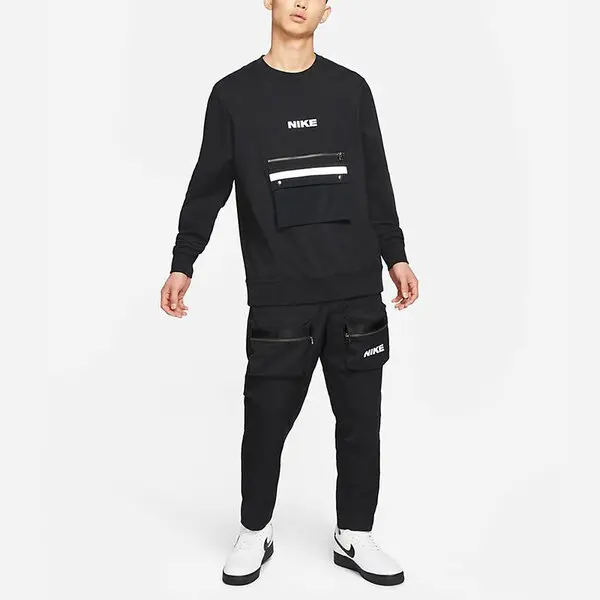 Nike Cargo Logo Casual Sports Long Pants