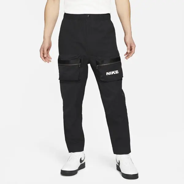 Nike Cargo Logo Casual Sports Long Pants