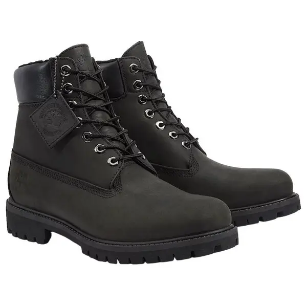 Timberland Premium 6 Inch Waterproof Lace-up Boots - Black