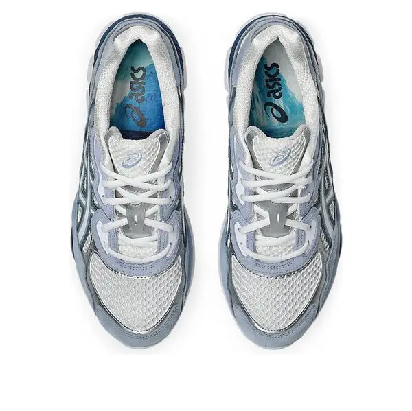 Asics X Atmos Gel-nyc "hyozan" Sneakers - White/grey/blue
