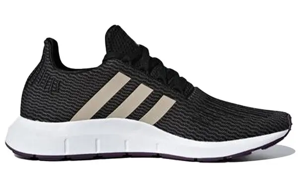 Adidas Swift Run Casual Sneakers - Black