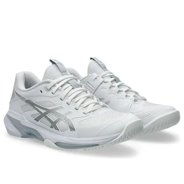 Asics Solution Speed Ff 4 Athletic Sneakers - White/pure Silver