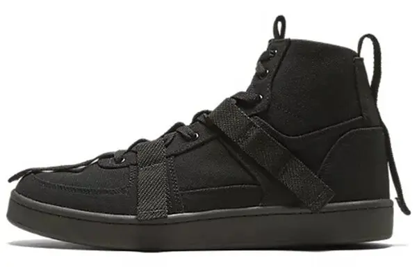 Onitsuka Tiger High Top Lace Up Sneakers With Strap Detail