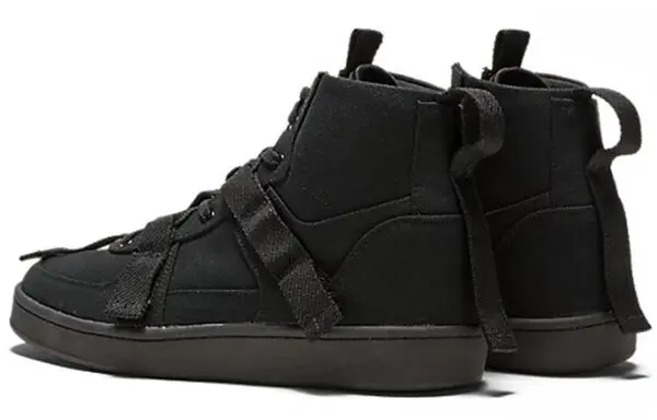 Onitsuka Tiger High Top Lace Up Sneakers With Strap Detail