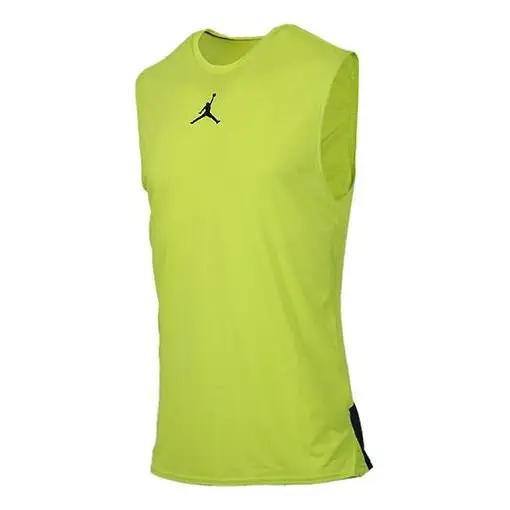 JORDAN Sleeveless Training Vest - Yellow