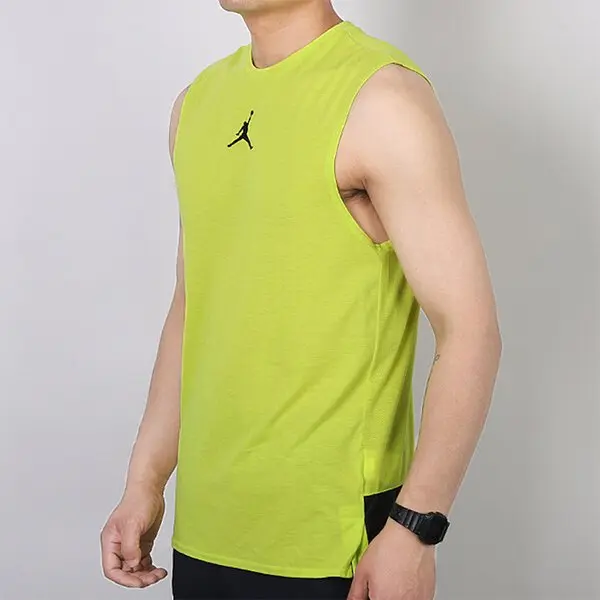 JORDAN Sleeveless Training Vest - Yellow