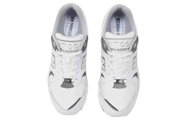 NEW BALANCE Cm1700 "retro Casual" Leather Sneakers - White