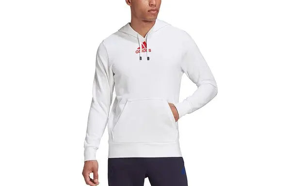 Adidas Logo Printing Sports Tennis Pullover