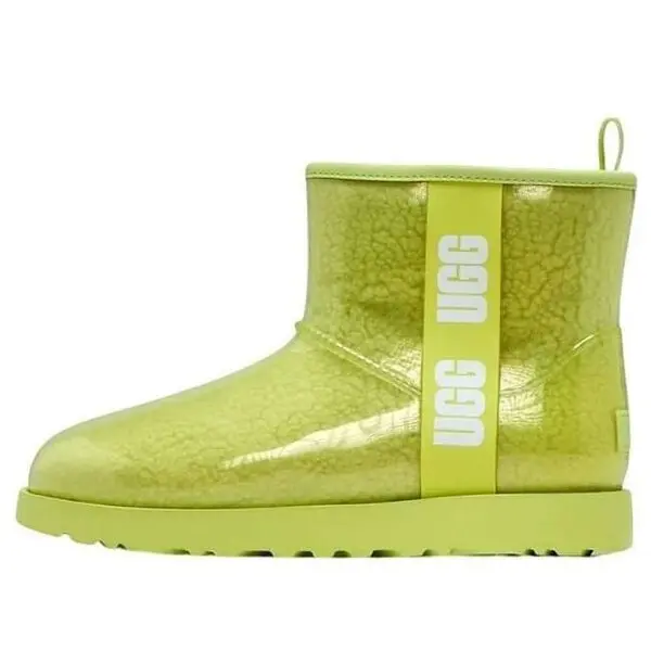 UGG Classic Clear Mini Boots - Pollen/white