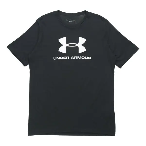 Under Armour Ua Sportstyle Logo Short Sleeve - Black