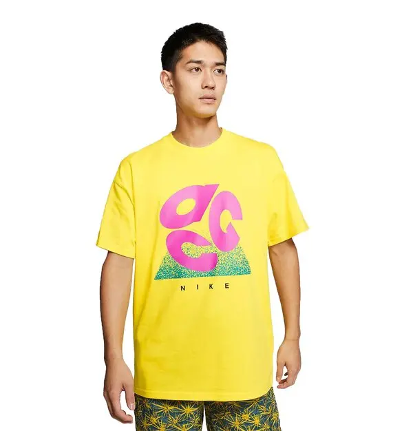 Nike X Logo Tee - Opti Yellow