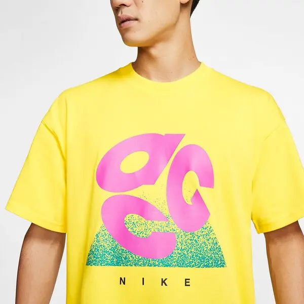 Nike X Logo Tee - Opti Yellow