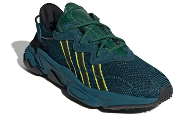 Adidas Pusha T X Ozweego "king Push" Sneakers - Green