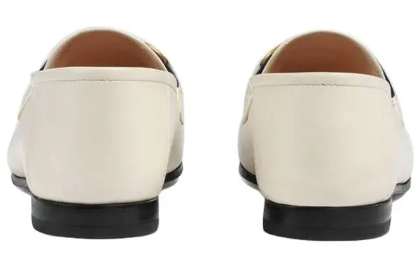 Gucci Horsebit Web Leather Loafers