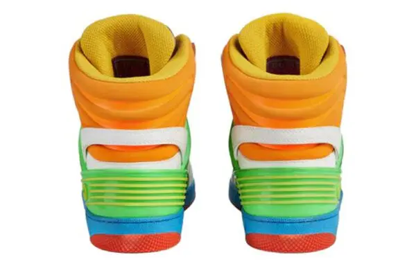Gucci High Top Basketball Sneakers - Multi-color