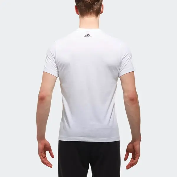 Adidas Logo Round Neck Short Sleeve