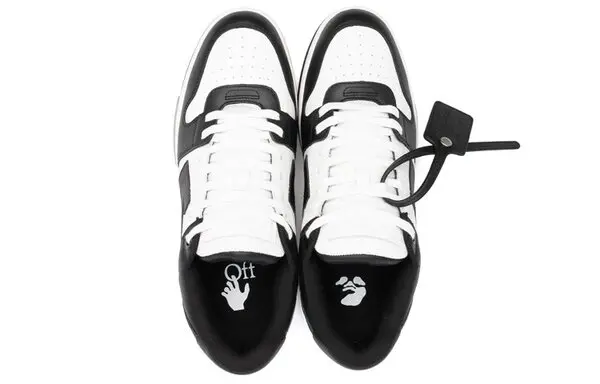 Off-White Out Of Office Low-top Sneaker - Black/white