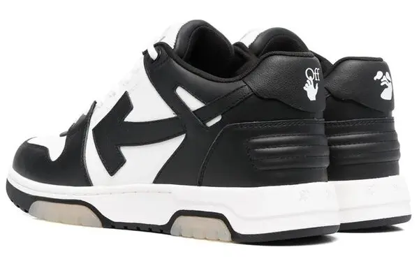 Off-White Out Of Office Low-top Sneaker - Black/white