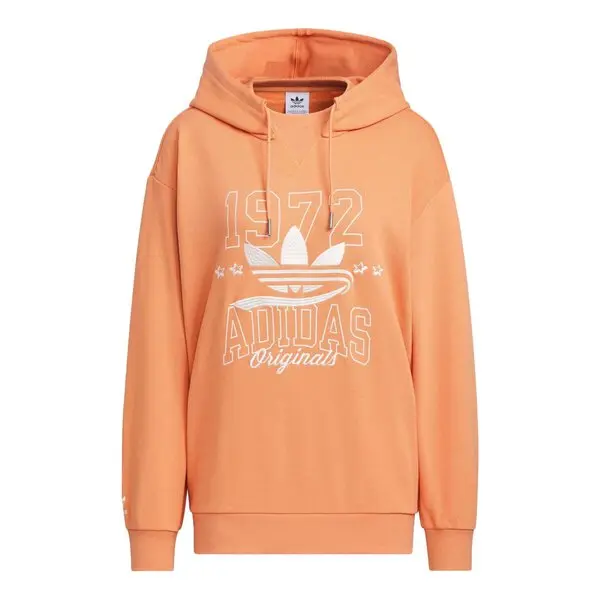 Adidas Originals Logo Sportswear Hoodie - Khaki/tan