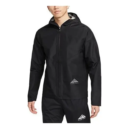Nike Trail Gore-tex Zipper Hooded Jacket Asia Sizing 'black - Multi-color