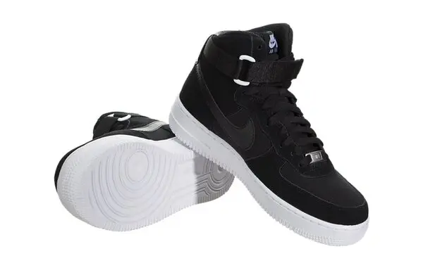 Nike Force 1 High Top Sneakers - Black