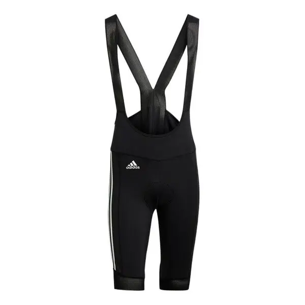 Adidas Side Stripe Logo Bib Shorts - Multi-color