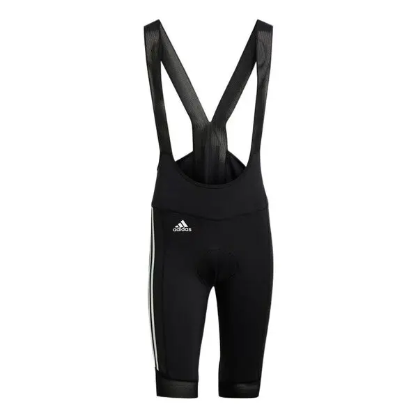 Adidas Side Stripe Logo Bib Shorts - Multi-color