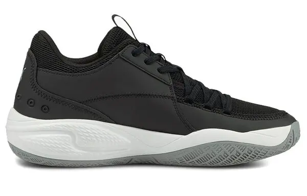 PUMA Court Rider Team Low Top Sneakers - Black