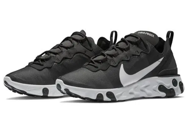Nike React Element 55 Sneakers - Black/white