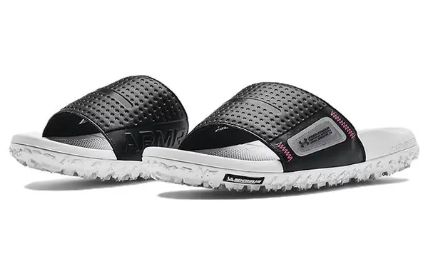 Under Armour Ft Sway Slide - White/black