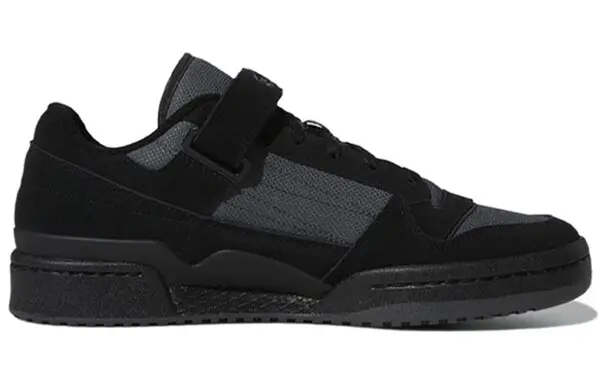 Adidas Forum Low Cordura Fabric Sneakers - Black